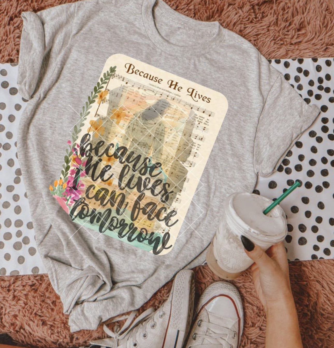 Because He Lives – The Rustic Rose Thread Co